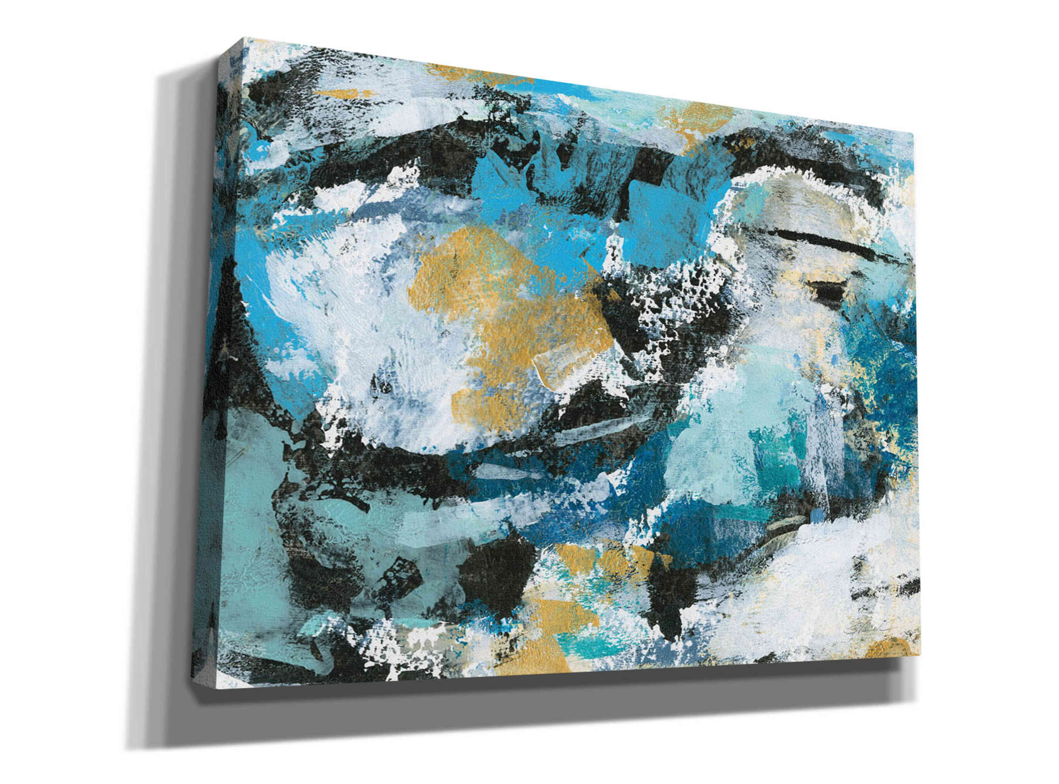 17 Stories 'Impromptu I' By Silvia Vassileva, Canvas Wall Art, 34"X26" - Wayfair Canada
